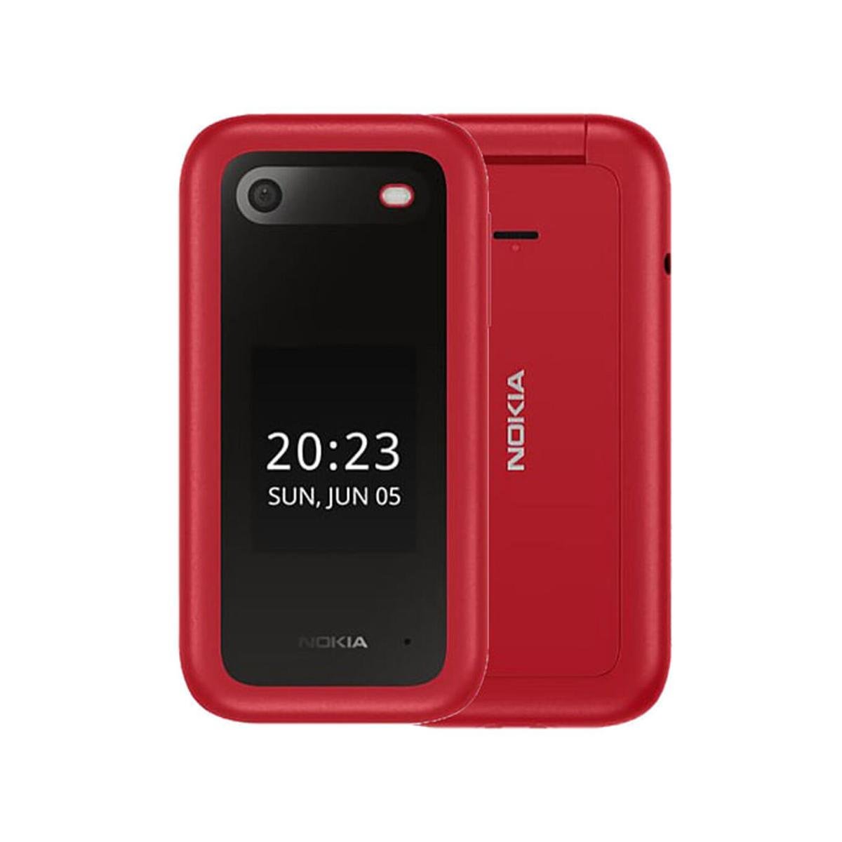 Nokia 2660 Flip Dual Sim 2.8" 128MB/48MB - Anzo Red [NOK-2660-RED ...