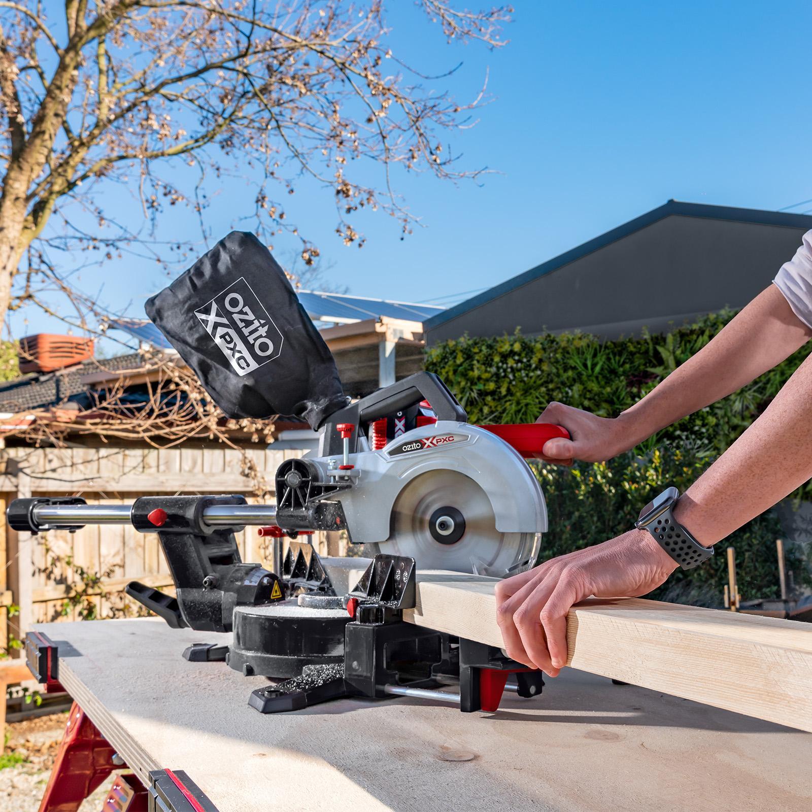 Ozito compound mitre saw bunnings store
