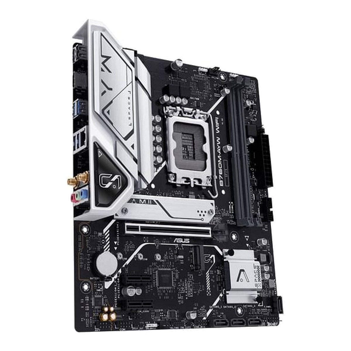 Asus B760M-AYW WIFI B760 LGA 1700 Micro-ATX Motherboard - Bunnings ...
