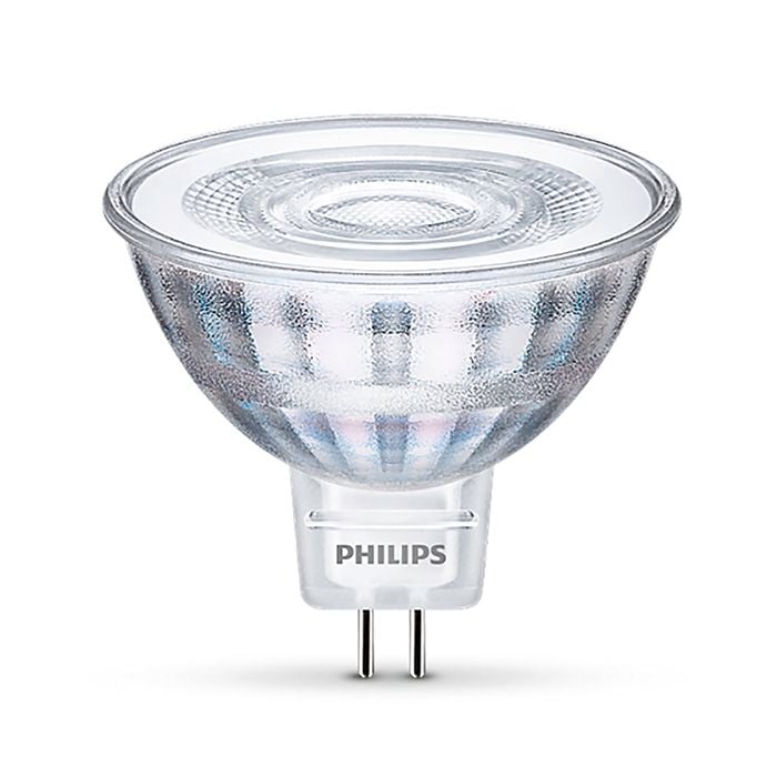 Philips MR16 LED 410Lm Cool White 5W Spot - 2 Pack - Bunnings Australia