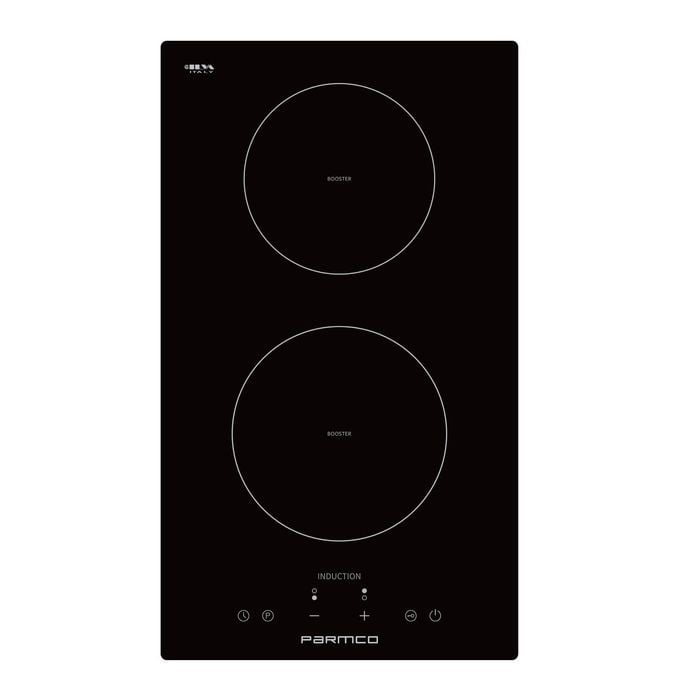 Parmco 300mm Black 2 Burner Induction Cooktop I Series 3 - Bunnings New ...