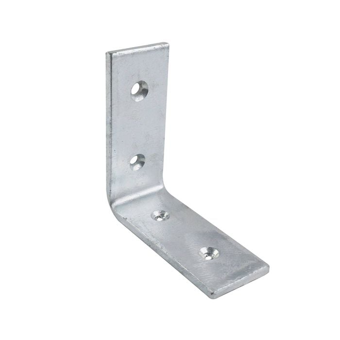 Carinya 100 x 100 x 40 x 6mm Galvanised Reinforcing Angle Bracket - Bunnings New Zealand