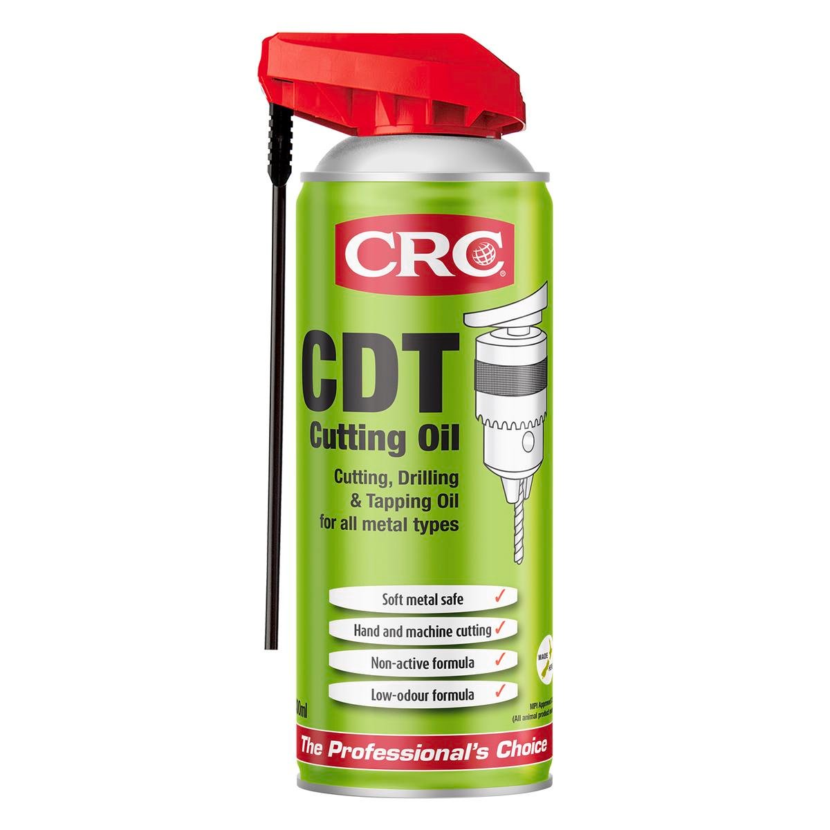 CRC 400ml Brown CDT Cutting Oil Aerosol - Bunnings New Zealand