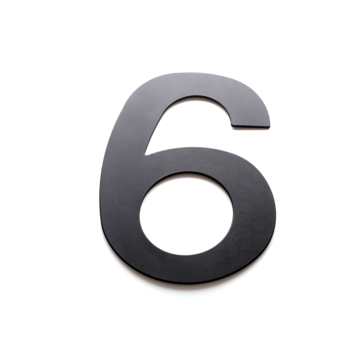 Sandleford 200mm Black Lorenzo House Number 6 - Bunnings New Zealand