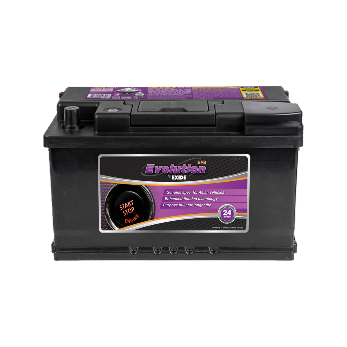 Exide Evolution SSEFB-77EU Stop Start Battery - Bunnings Australia
