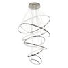 Vencha Crown 8 Ring LED Pendant Light - Chrome (5000K) - Bunnings Australia