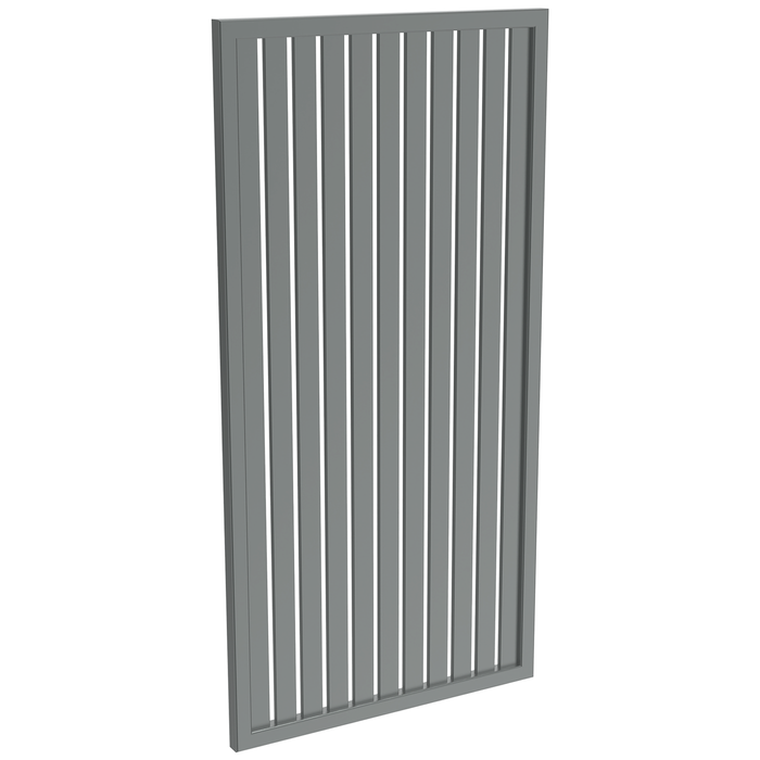 ProtectorAl 300-1000W X 1001-2000H Monument Aluminium Welded Slat Panel ...