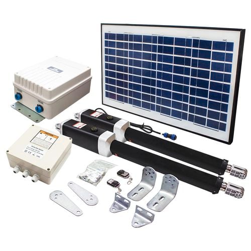 Richmond Solar Double Arm Swing Gate Kit - Double Arm - Bunnings Australia