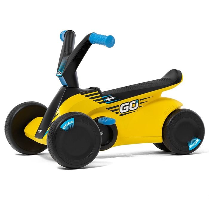 Berg GO2 SparX Kids/Children's Push Go Kart Ride On Yellow 10-30m ...