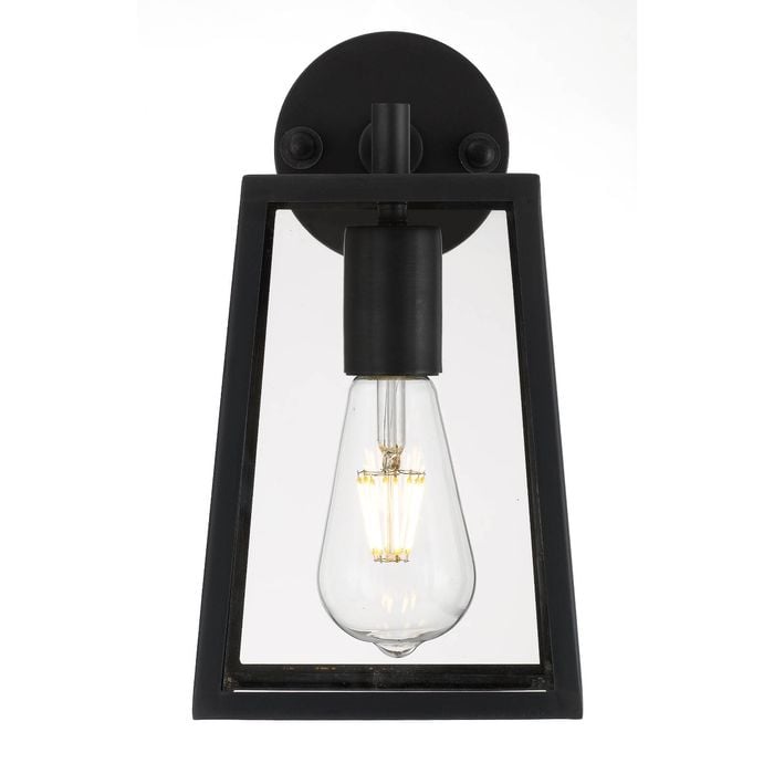 Telbix Black Cantena 15 Exterior Wall Bracket - Bunnings Australia