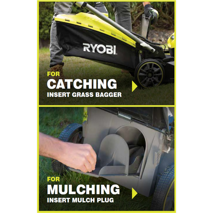Ryobi 18V ONE+ HP 40cm Lawn Mower OLM1840BL - Tool Only - Bunnings ...