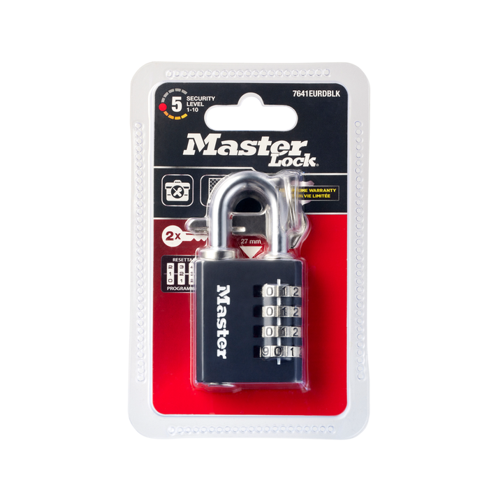 Master Lock 40mm Combination And Key Padlock - Bunnings New Zealand