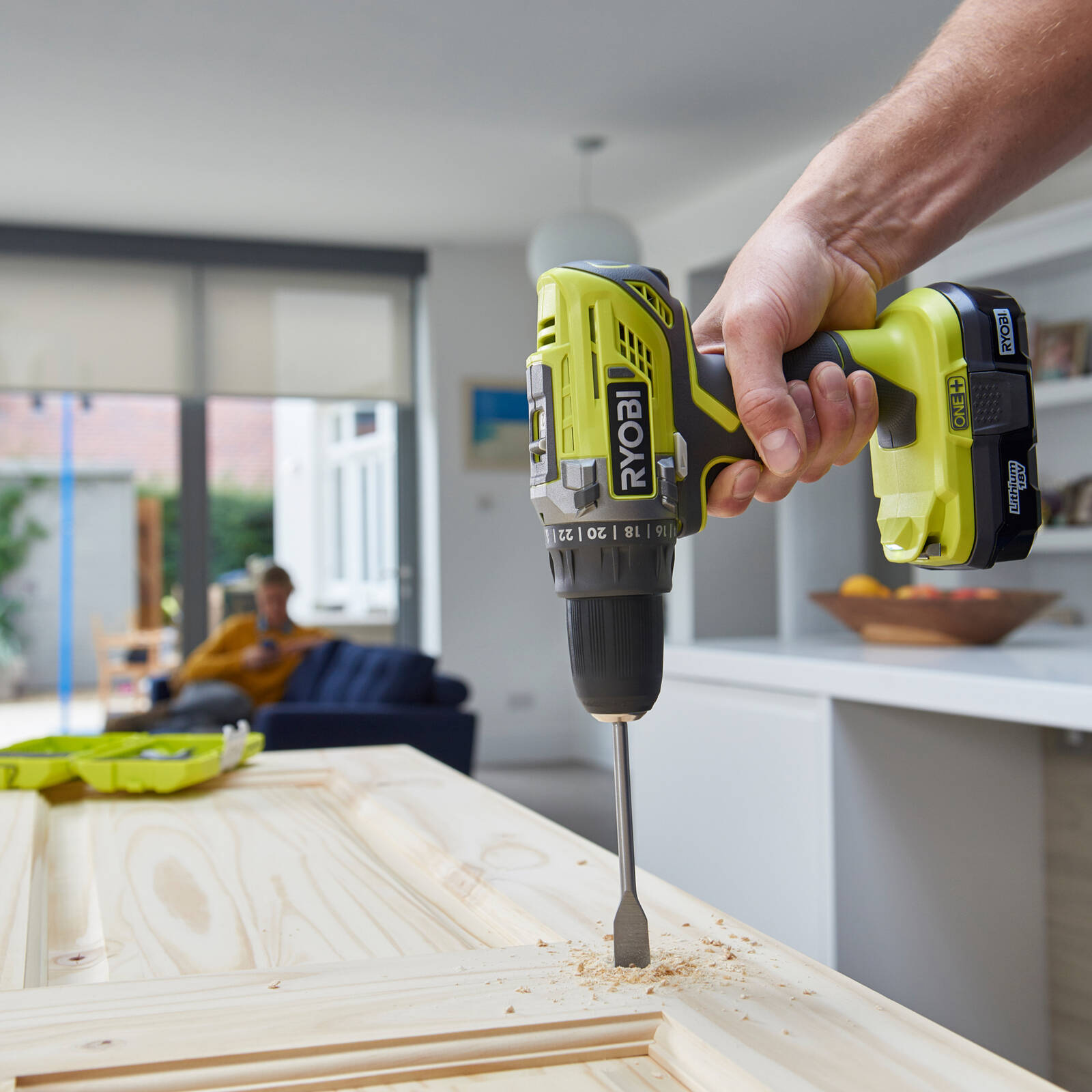Ryobi one drill bunnings store