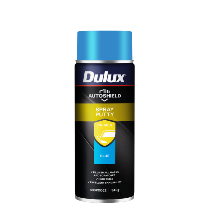 Dulux Autoshield 340g Blue Putty Spray Paint - Bunnings New Zealand