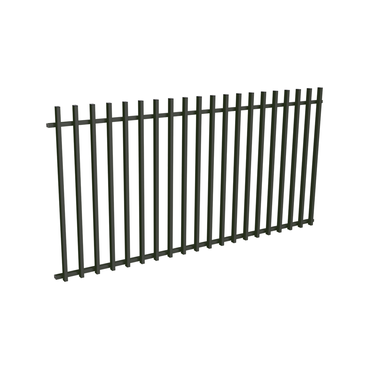 ProtectorAl 2400 x 1200mm Woodland Grey Aluminium Pool Fence Panel ...