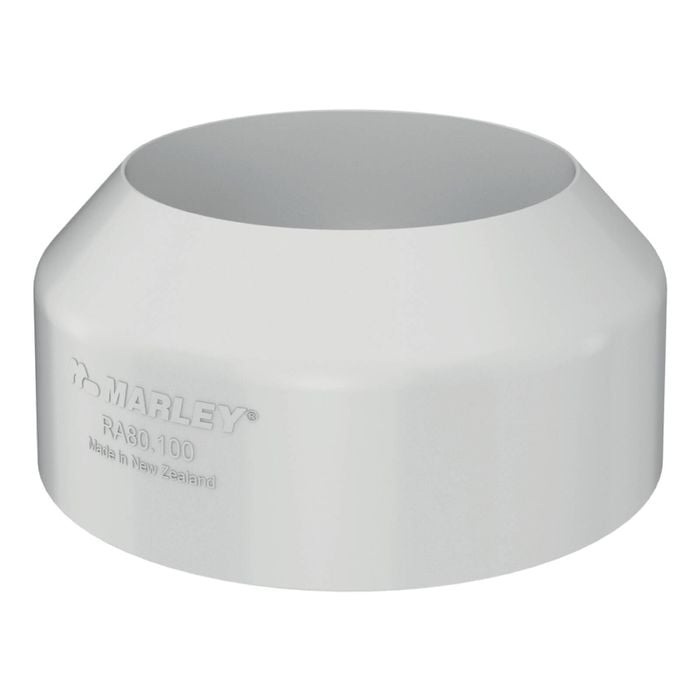 Marley 80-100mm Gull Grey Downpipe Adaptor - Bunnings New Zealand