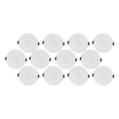 Click 8W 90mm CCT LED Downlight - 12 Pack - Bunnings Australia