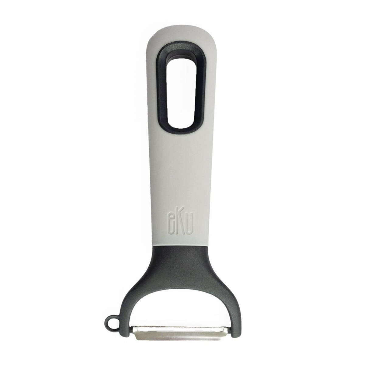 eKu Upcycle Soft Grip Kitchen Y Peeler - Caviar Black - Bunnings Australia