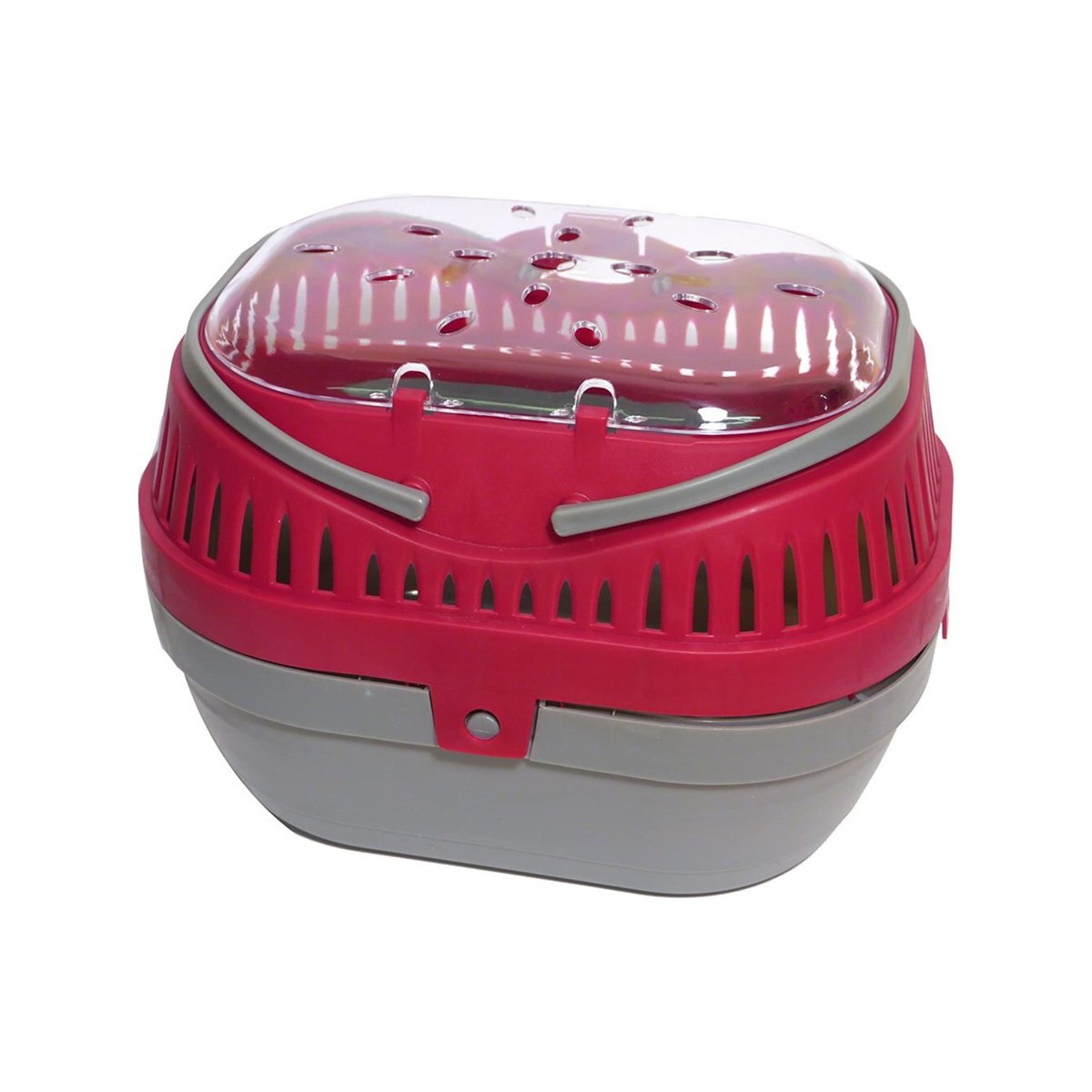 Rosewood 23x15cm Small Pet Transport Travel Cage Hamster Pod Carrier M ...