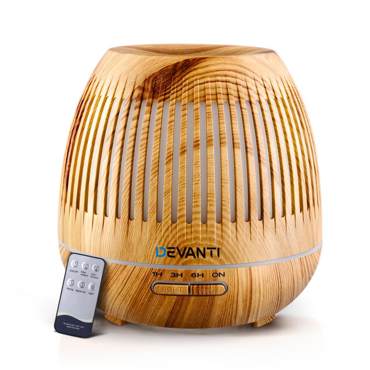 Devanti 400ml Aroma Diffuser Aromatherapy Humidifier - Bunnings Australia