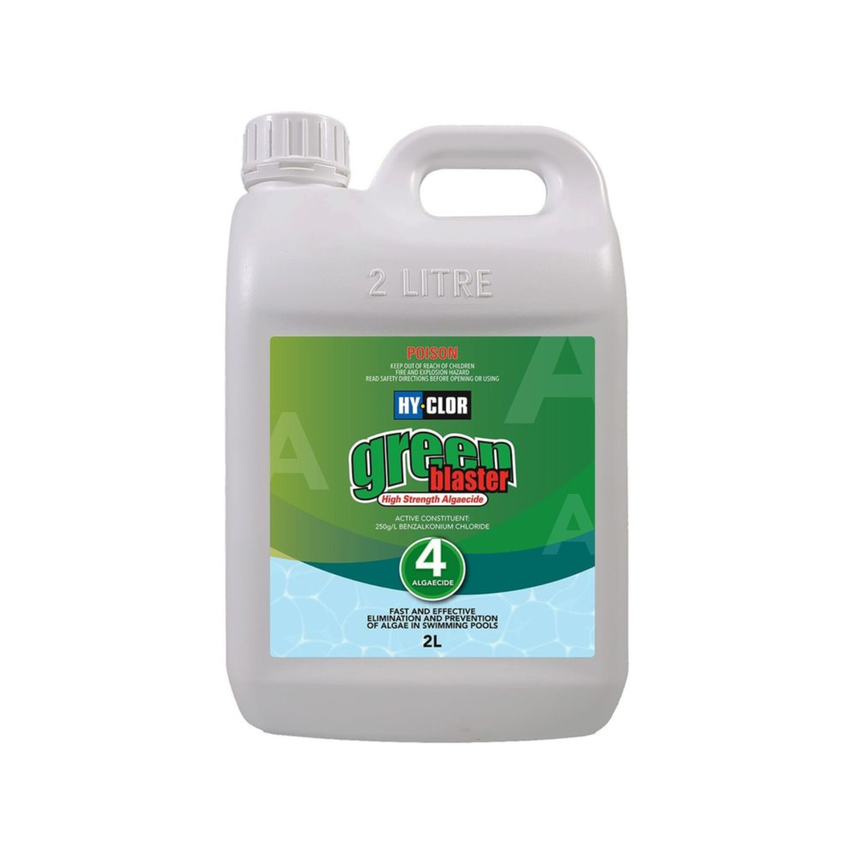 Hy-Clor 2L Green Blaster High Strength Algaecide - Bunnings Australia