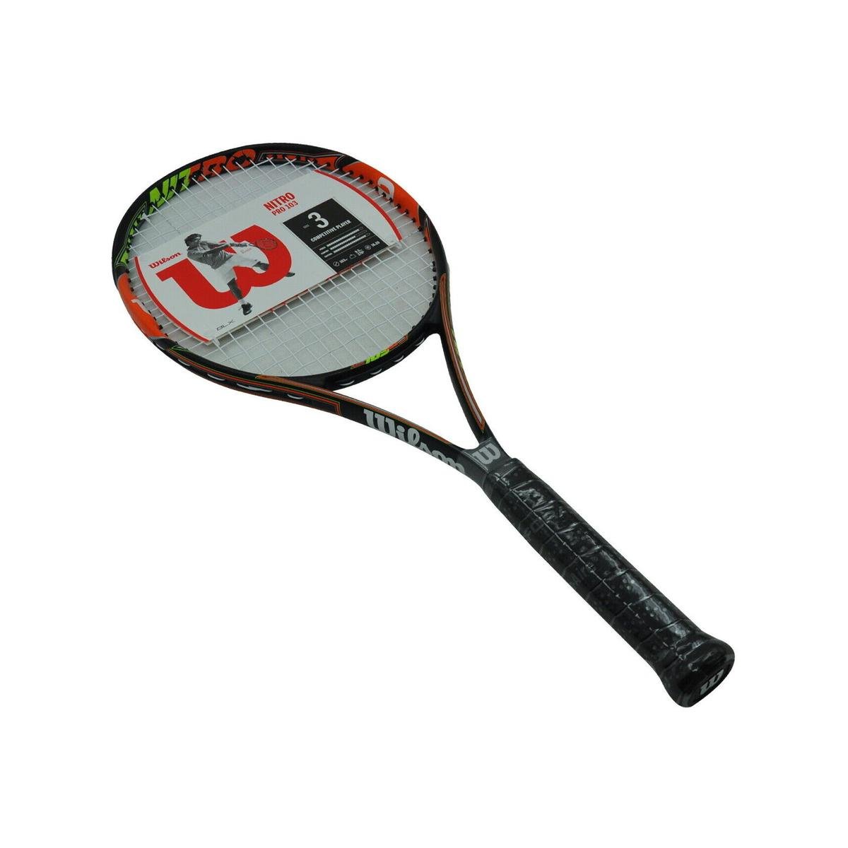 Wilson Tennis Racquet - Nitro Pro 103 - Competitive Player Racket - 4 1 ...