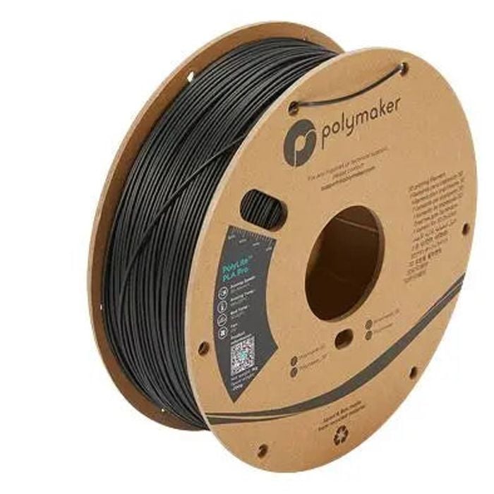Polymaker PolyLite PLA+ Pro Black 1kg - Bunnings Australia