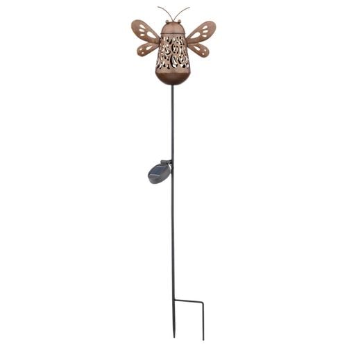 Arlec 89cm Corten Bumble Bee Solar Stake Light - Bunnings New Zealand