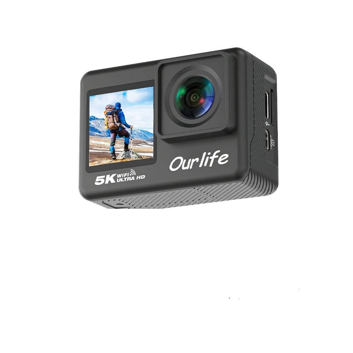 NNEOBA 5K Action Camera with Touchscreen Waterproof Black - Bunnings ...