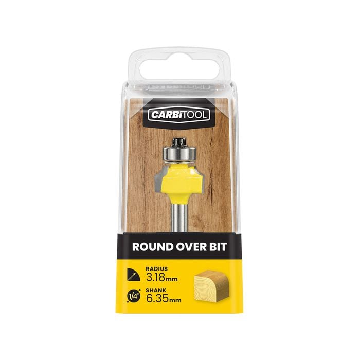 Carbitool 3.18mm Radius Round Over Router Bit - Bunnings Australia