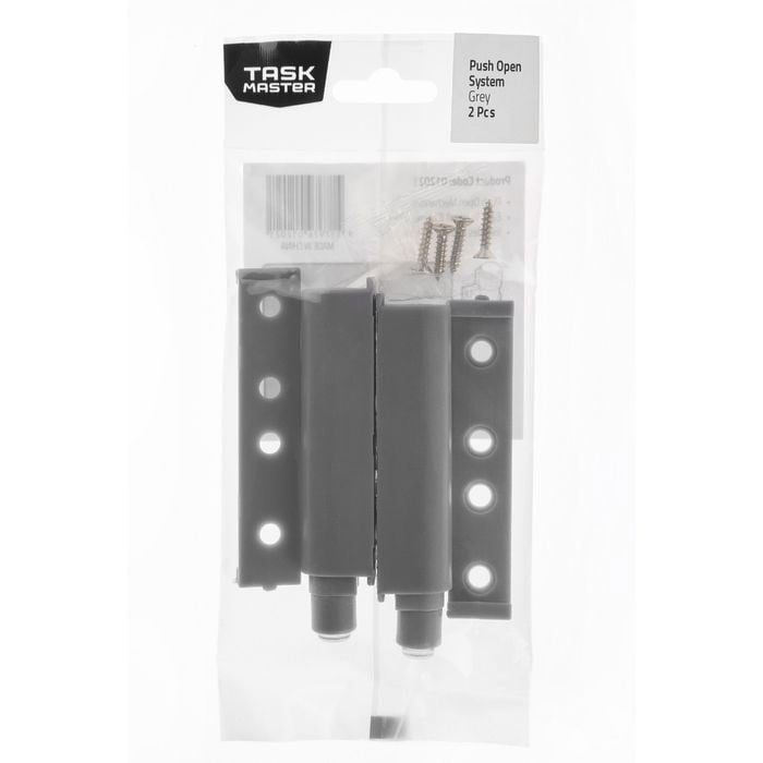 Taskmaster 75mm Push To Open System - 2 Pack - Bunnings Australia