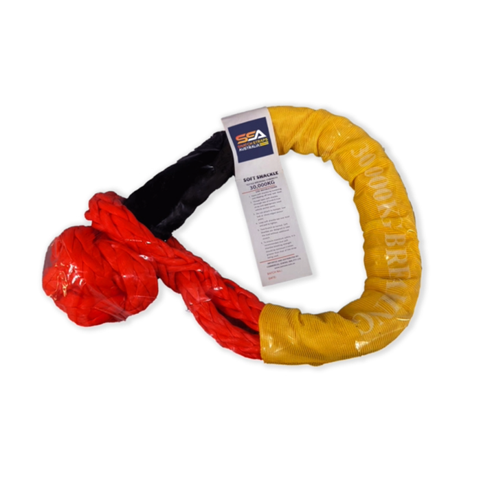 SSA Soft Shackles 30000kg 16mm 0.8m Yellow - Bunnings Australia
