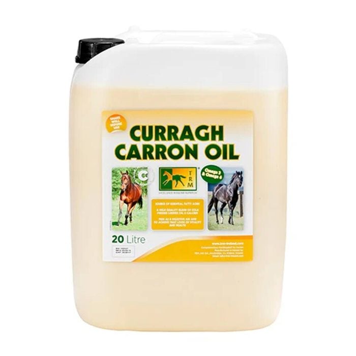 TRM Currah Carron Oil Omega 3 6 Coat Horse Supplement 20L - Bunnings ...
