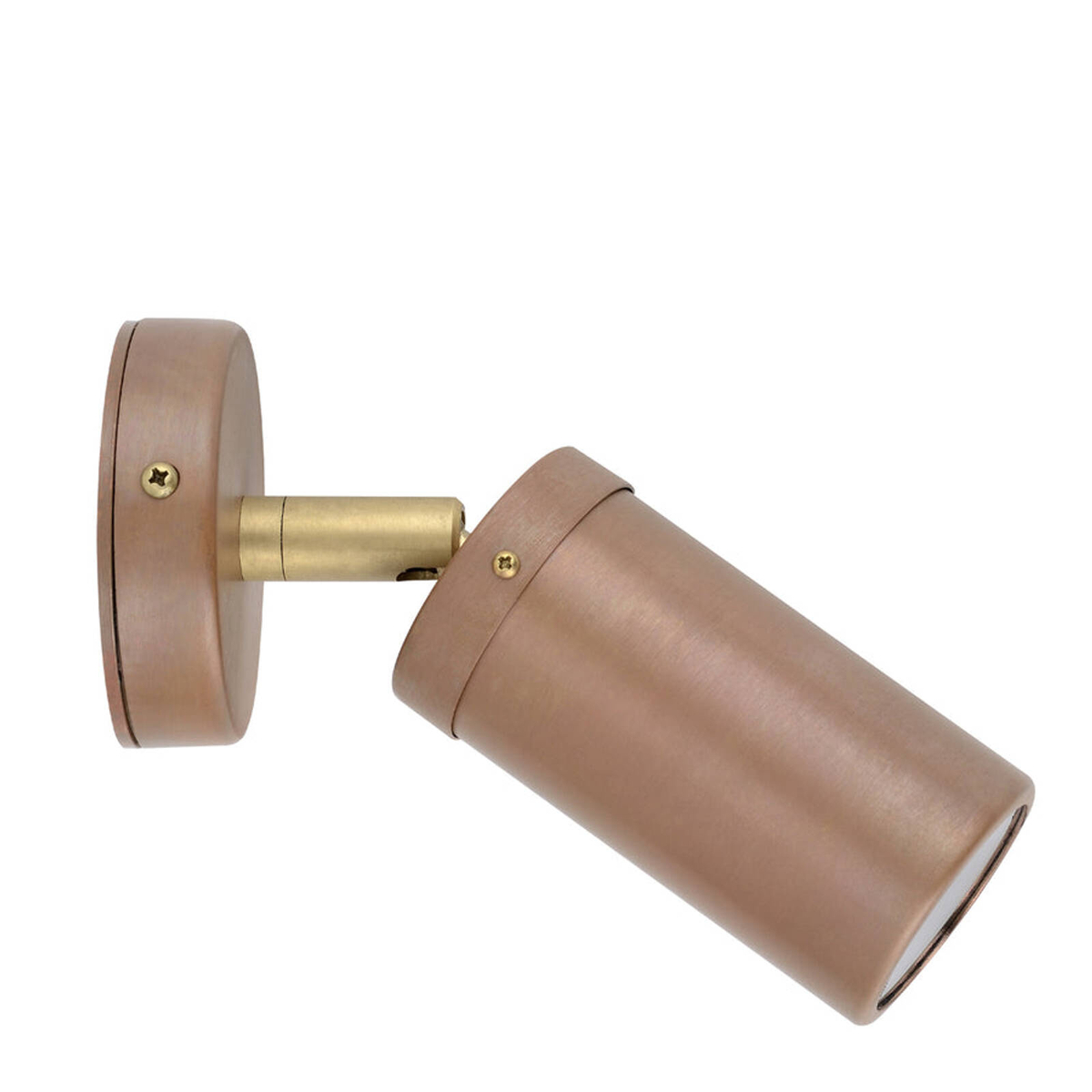 CLA Lighting GU10 Exterior Wall Pillar 1-Light Adjustable Spot Light ...