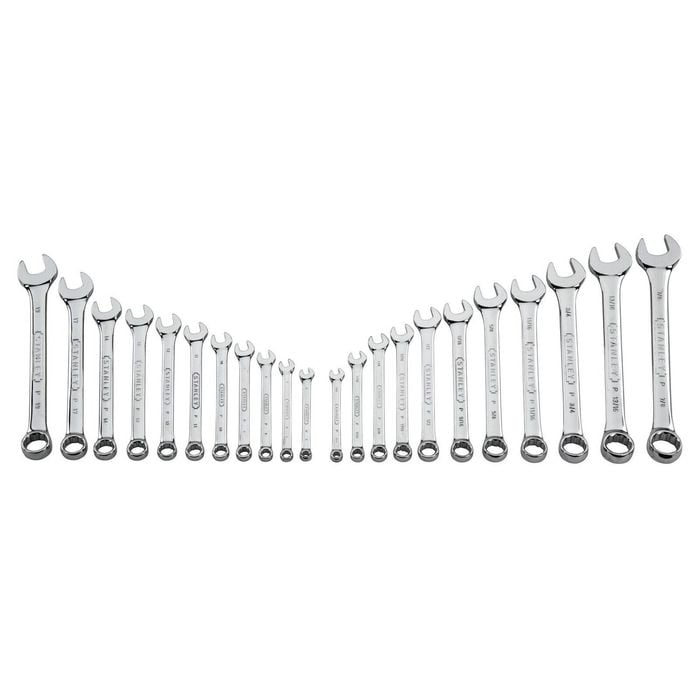 Stanley 22 Piece ROE Met/AF Spanner Set - Bunnings Australia
