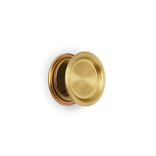 LANE Cavity Slider Passage Set Brushed Brass L537989 - Bunnings Australia