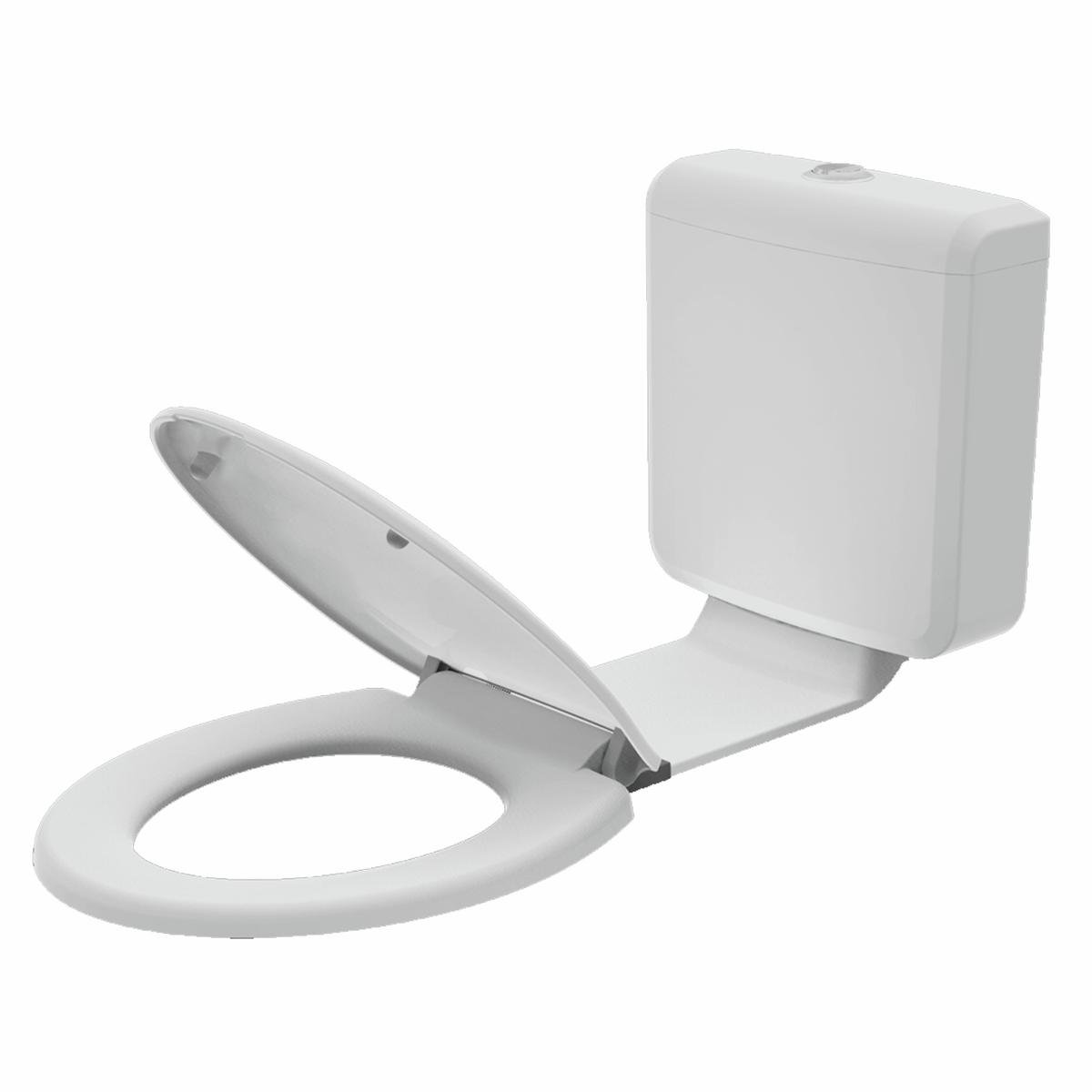 Estilo White Replacement Cistern With Seat - Bunnings Australia