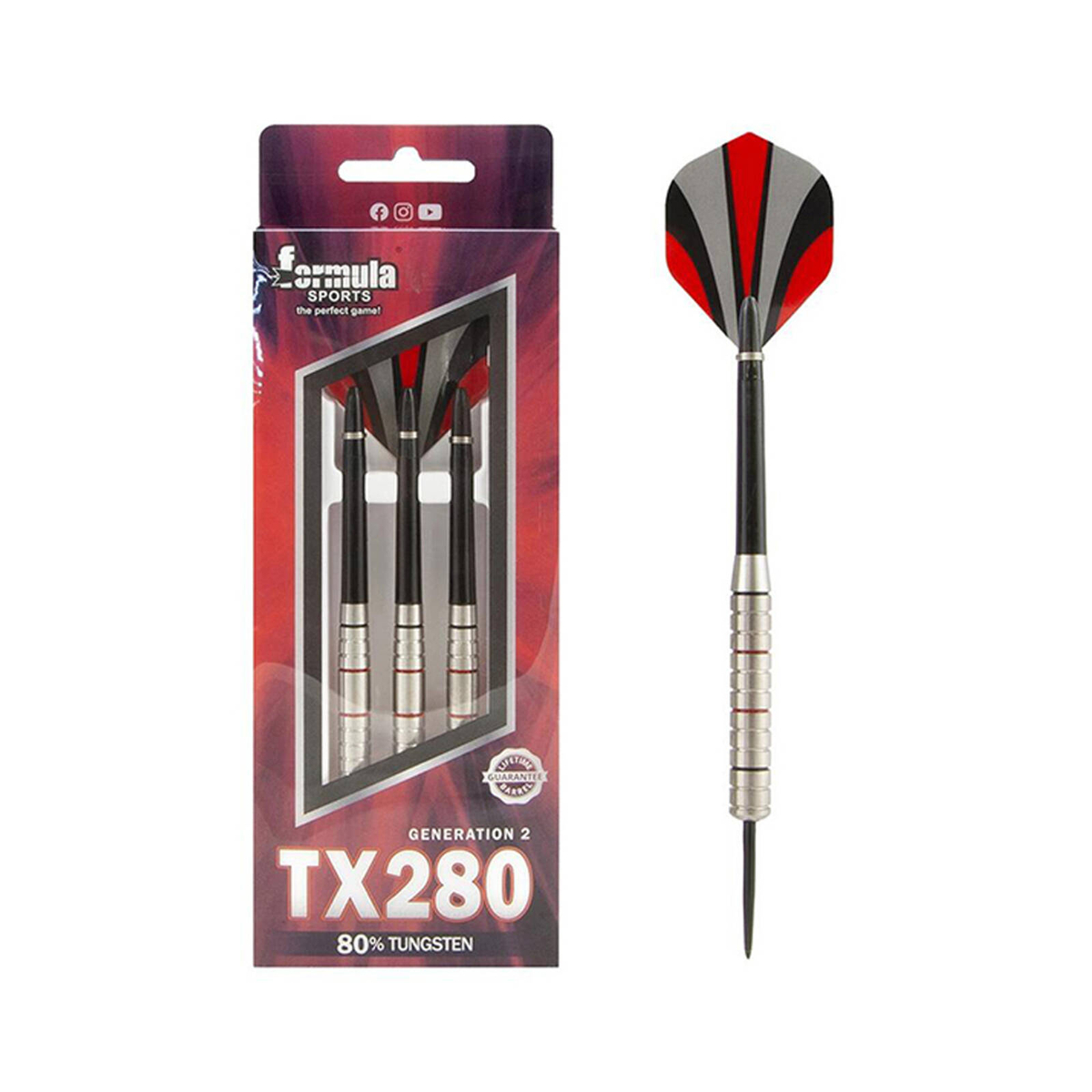 Formula Sports TX280 Gen II 80% Tungsten Dart 28g - Bunnings Australia