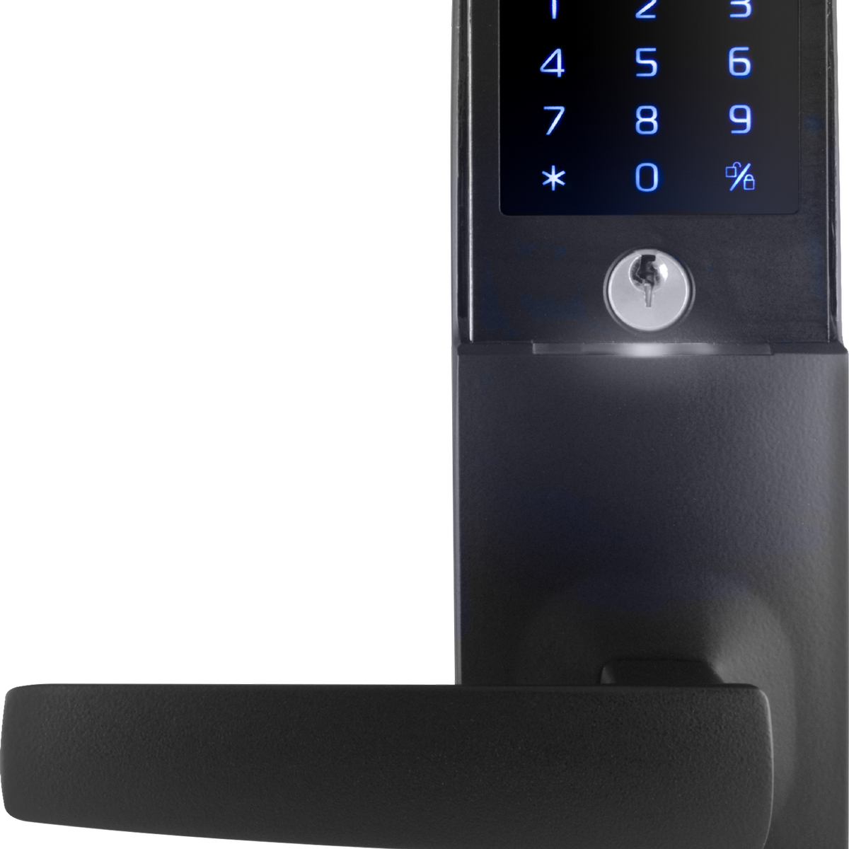 Gainsborough Freestyle WIFI Smart Lock TRILOCK Matte Black - Bunnings ...