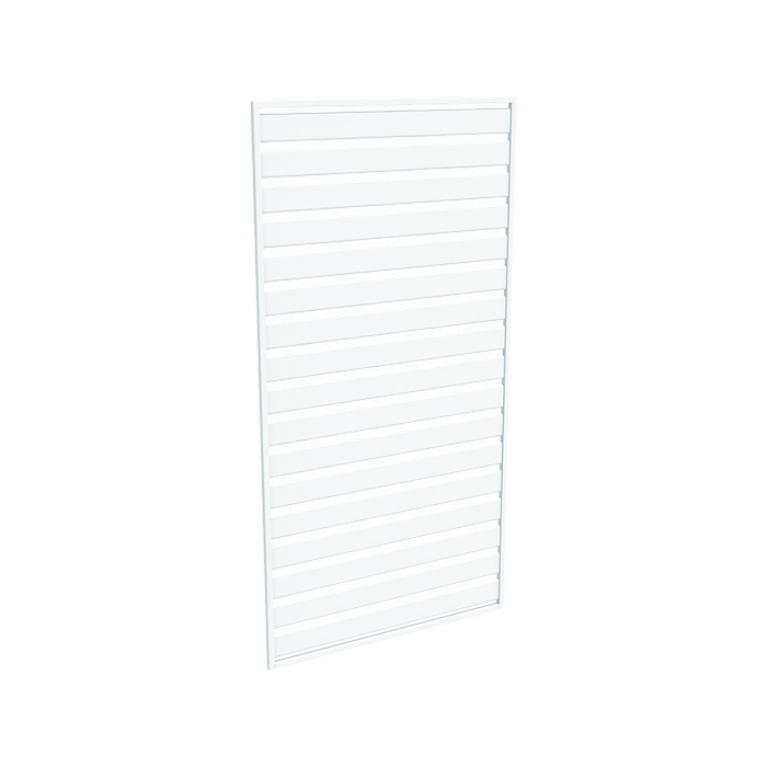 ProtectorAl 900 x 1750mm Pearl White Easy Screen Welded Slat Panel ...