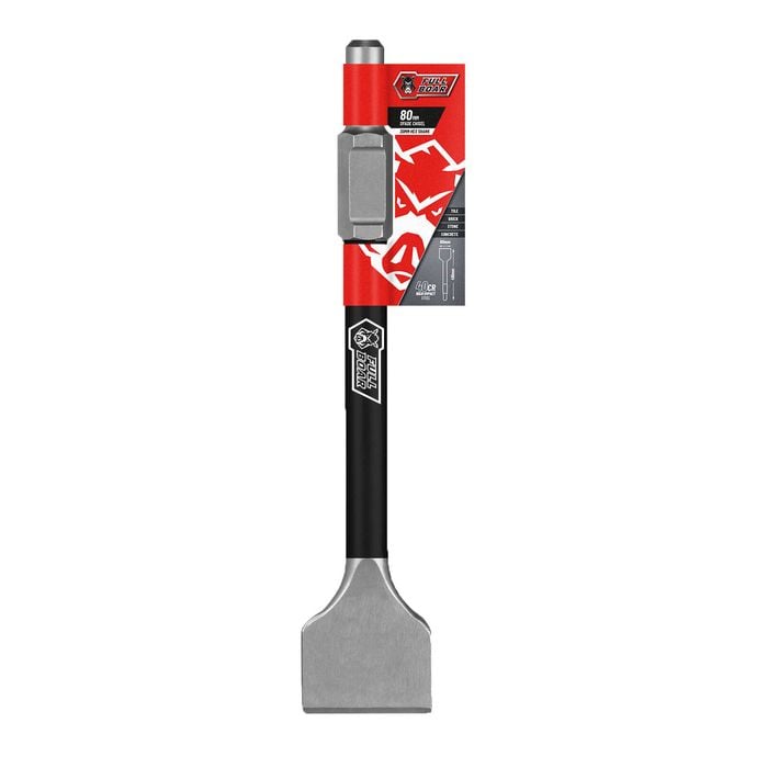 Full Boar 80mm Spade Chisel With 30mm Hex Shank - Bunnings Australia