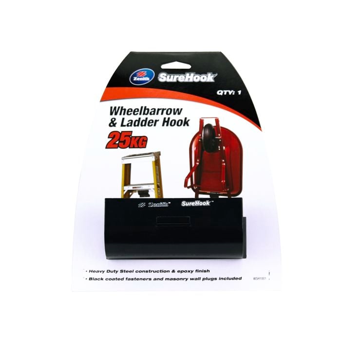 Zenith 25kg SureHook Wheelbarrow and Ladder Hook - Bunnings Australia