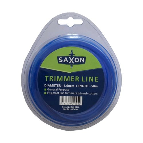 Saxon 50m Round Trimmer Line - 1.6mm - Bunnings Australia