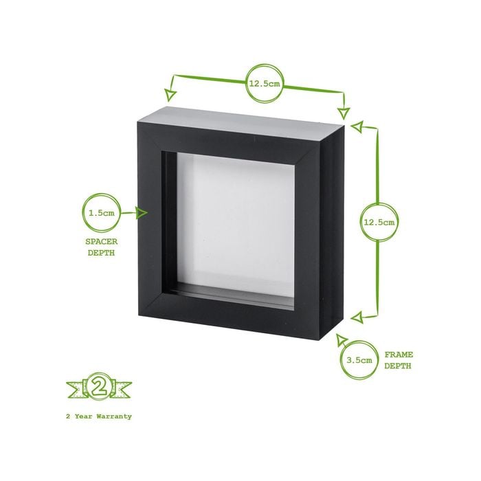 Nicola Spring Box Picture Glass Photo Frame, Standing & Hanging - for ...