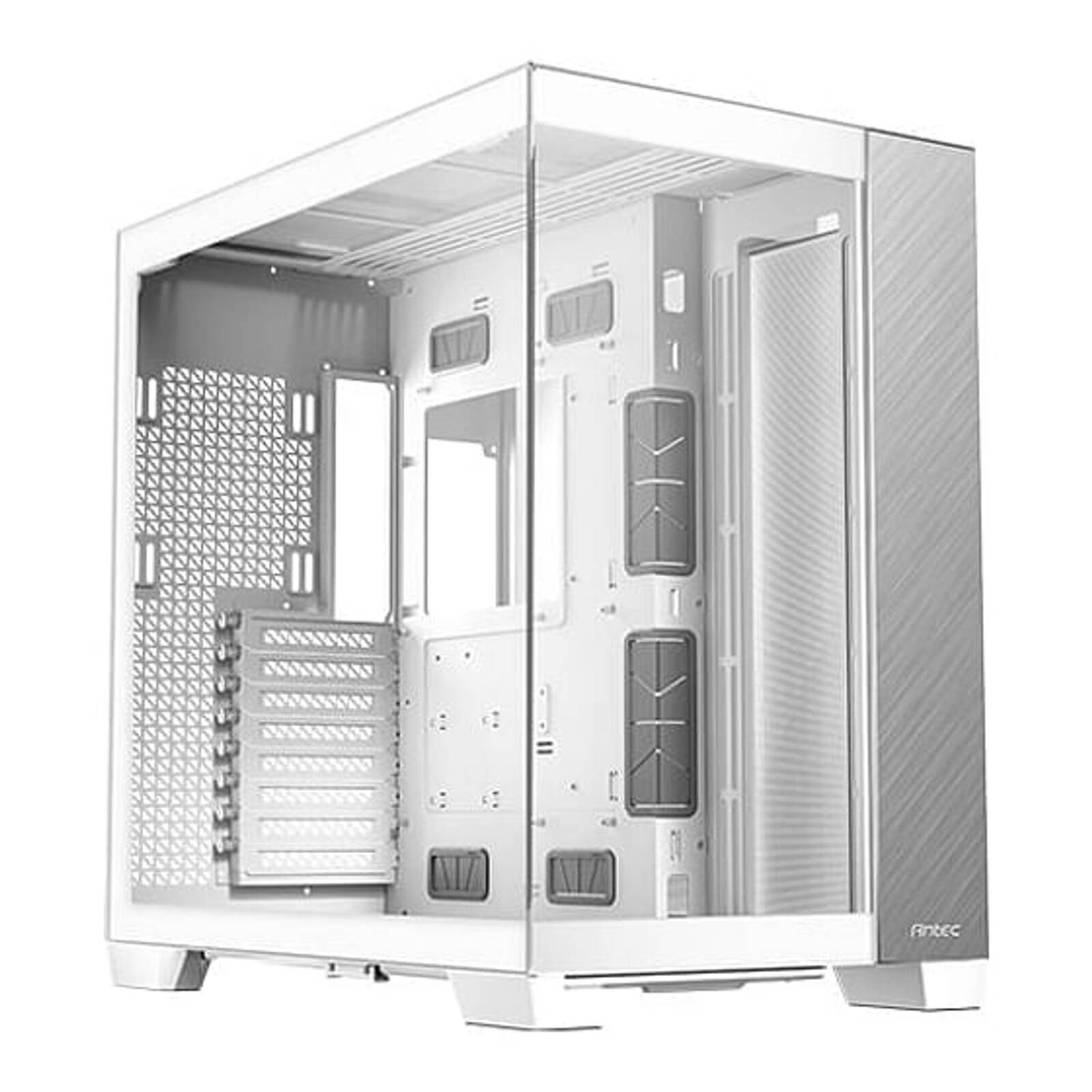 Antec C8 Aluminium E-ATX Tempered Glass Computer Case - White [C8 AL ...