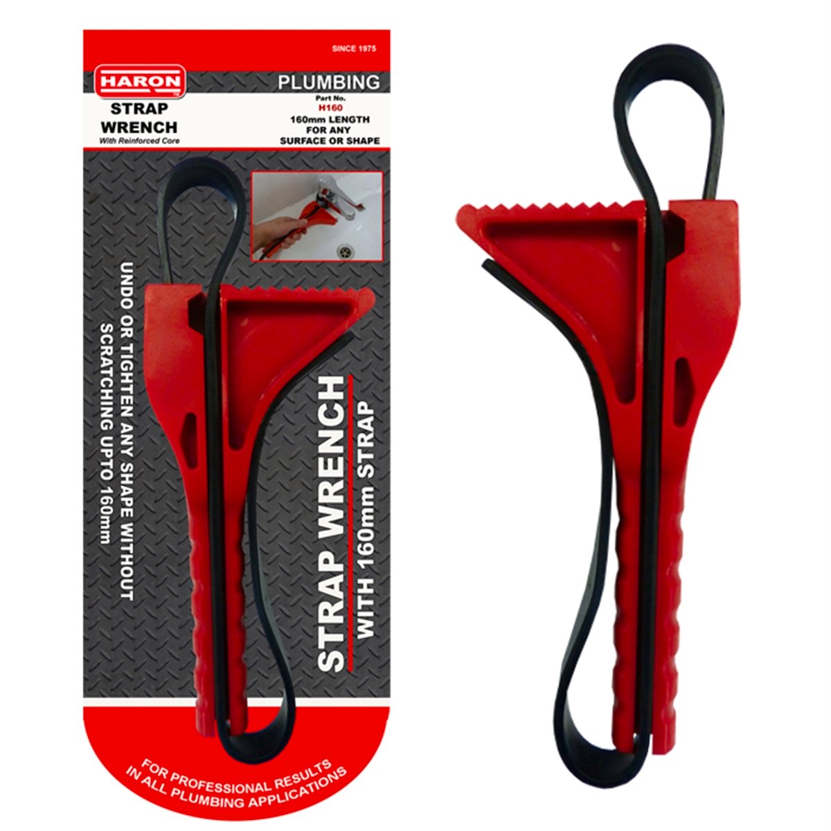 Haron 160mm Strap Wrench - Bunnings Australia