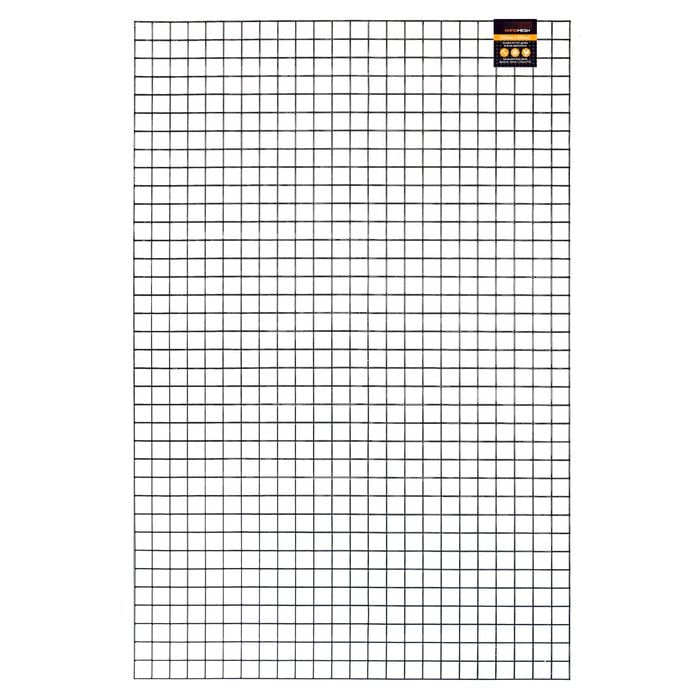 Rapid 600 x 900mm 25 x 25mm Black PVC Wire Mesh Panel - Bunnings Australia