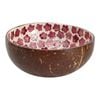 2PK LVD Mulberry Daisy 13cm Decorative Coco Capiz Bowl Home Decor Round ...