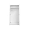 Practa 2 Door Robe White - 2 Door - Bunnings Australia