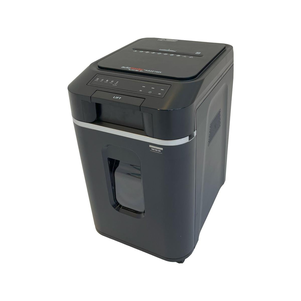 Infostop Automaster As221mx - 220 Sheet Auto Feed Micro Cut Shredder ...